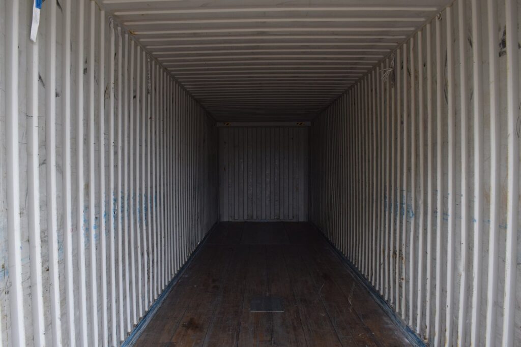 New 45‑ft High Cube Shipping Container – Bold Blue Finish - Blue Line ...